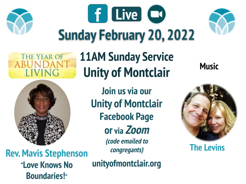 Sunday Service with Guest Speaker Rev. Mavis Stephenson, Guest ...