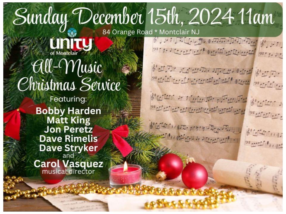 Sunday Service | Unity of Montclair